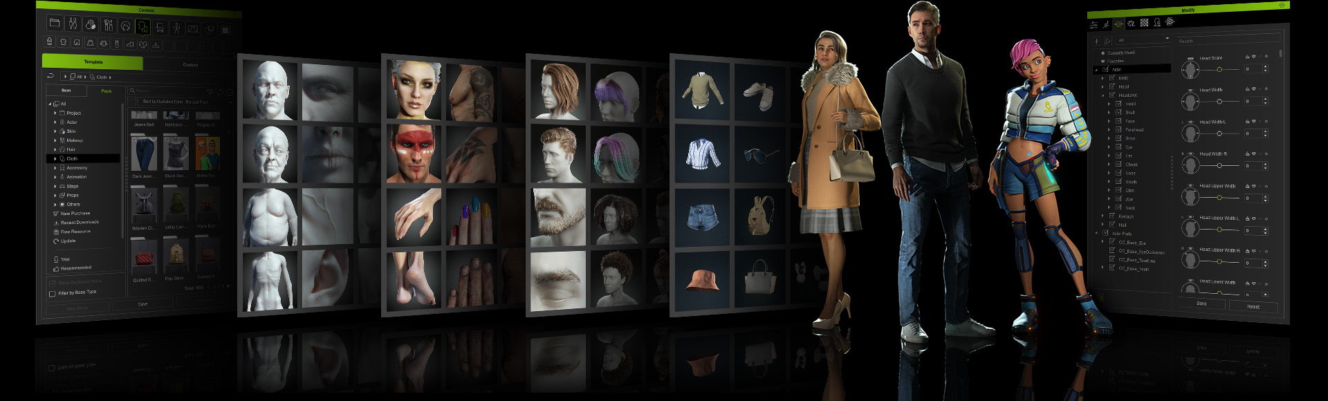 3D Character Base Mesh | Character Creator