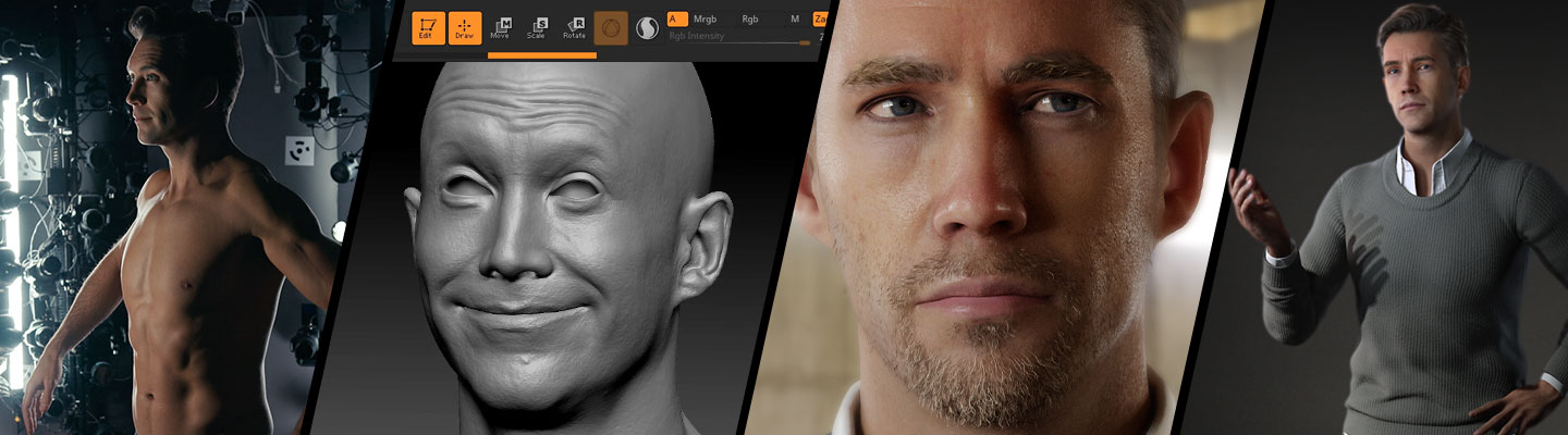 3D Character Base Mesh | Character Creator
