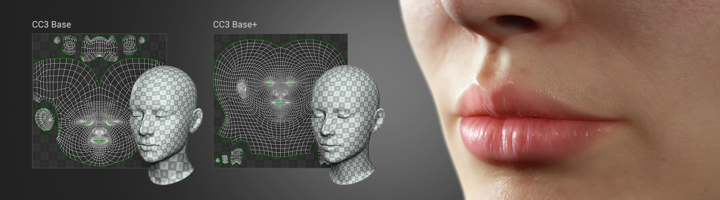 3D Character Base Mesh | Character Creator