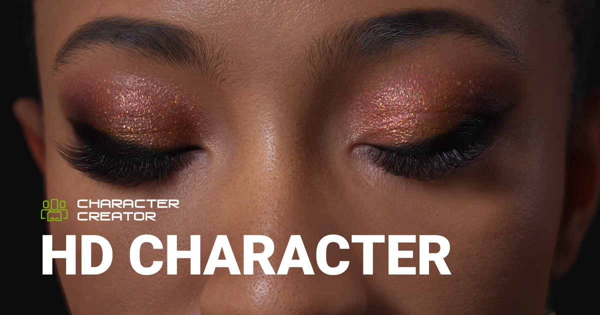 HD Character Base with Subdivision & Morphs | Character Creator