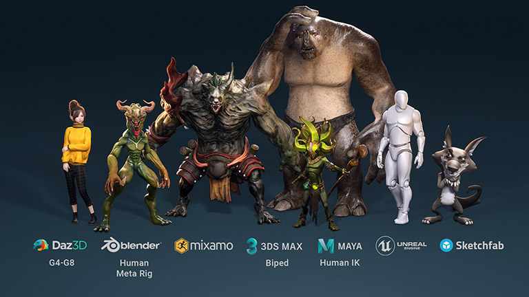3D Character Maker | Character Creator