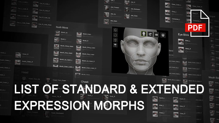 Custom 3D Facial Expression | Character Creator