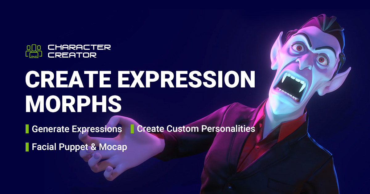 Custom 3D Facial Expression | Character Creator