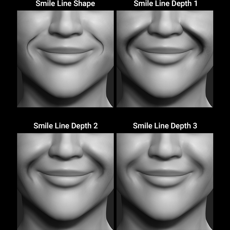 Dynamic Wrinkles | Character Creator