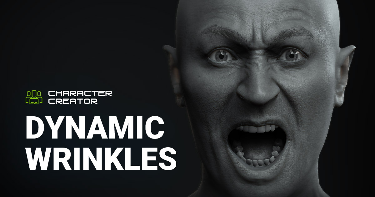 Dynamic Wrinkles | Character Creator