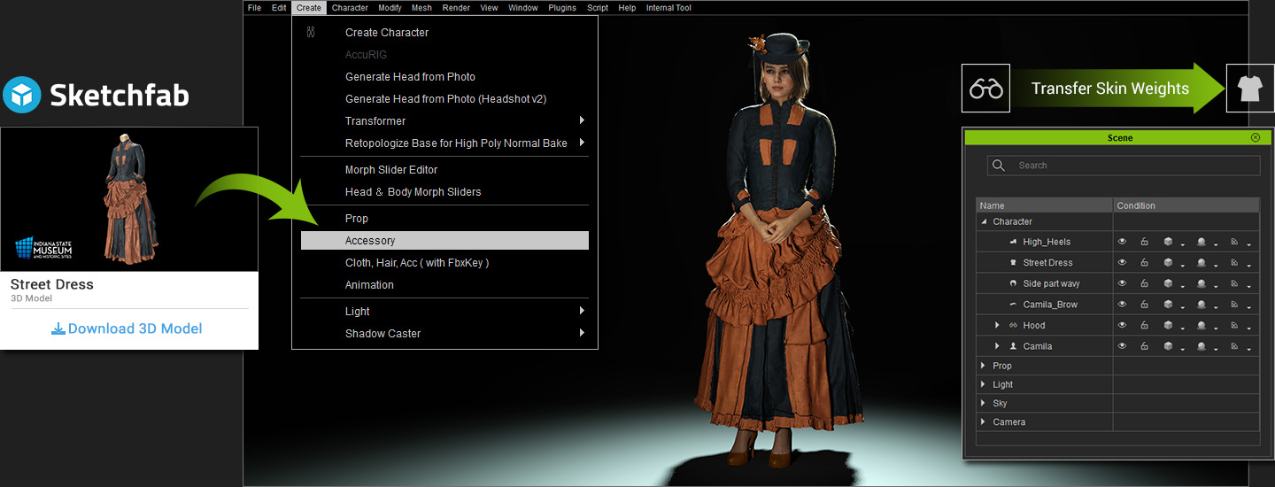Custom Outfit & Clothing Systems | Character Creator