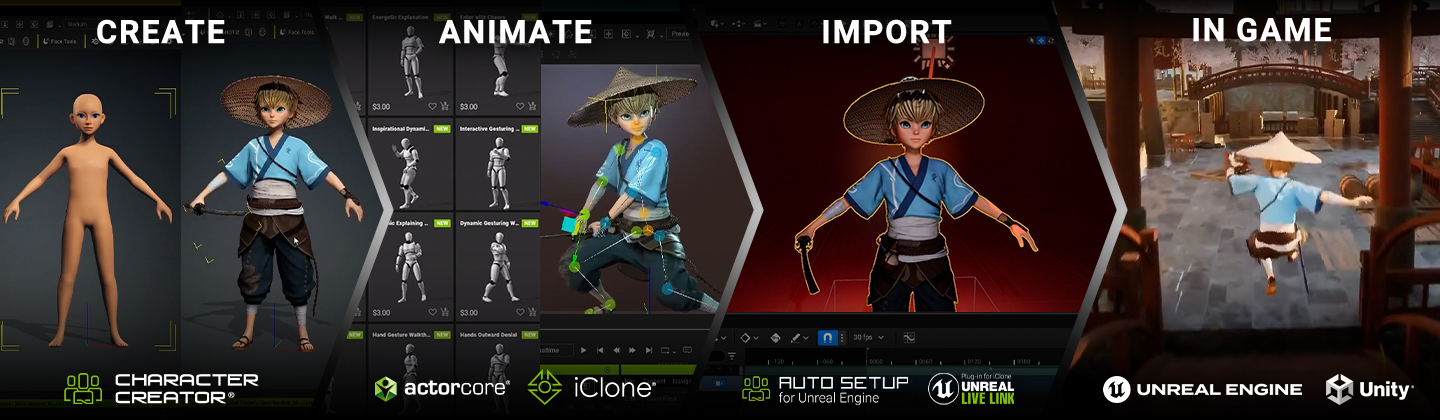 Make Game Characters for Unity & Unreal | Character Creator