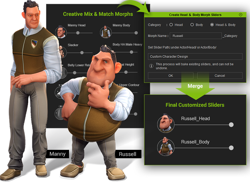 3D Human & Character Shape Design | Character Creator