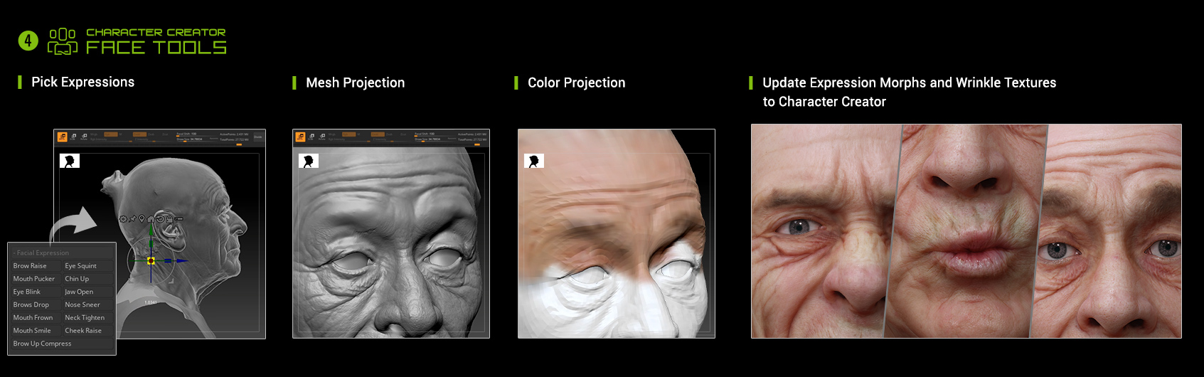 ZBrush Face Tools - Empower 3D Face | Character Creator