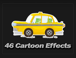 Special FX - special effects and animated expression for 2D cartoon car