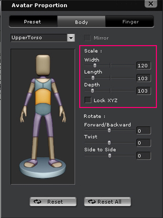 How to create different characters?