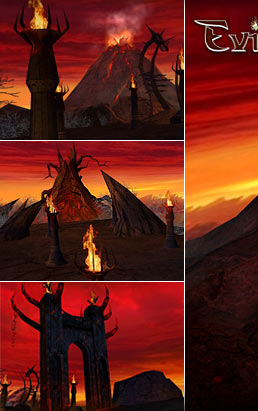iClone Fantasy World - Evil Force - Despair Volcano of Doom