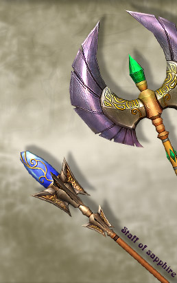 Female Mage Weapons Accessory Pack