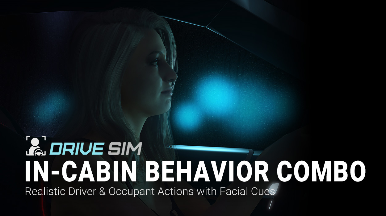 Drive Sim — In-Cabin Behavior Combo｜3D Animation｜iClone