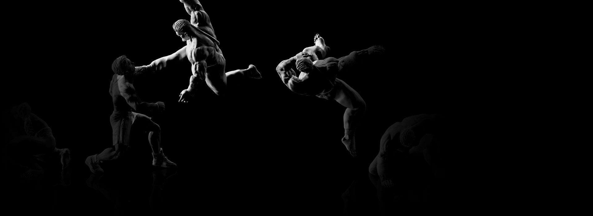 Fight Stunts | Film Wirework | 3D Animation