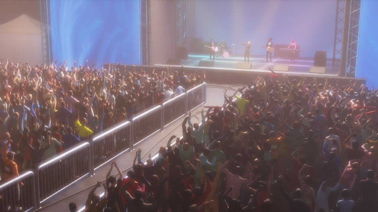 Event Audience | Actor Group | Crowd Simulation | iClone