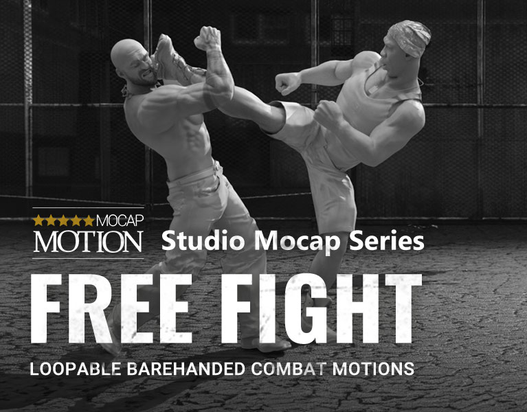 MD Free Fight | 3D Animation | iClone