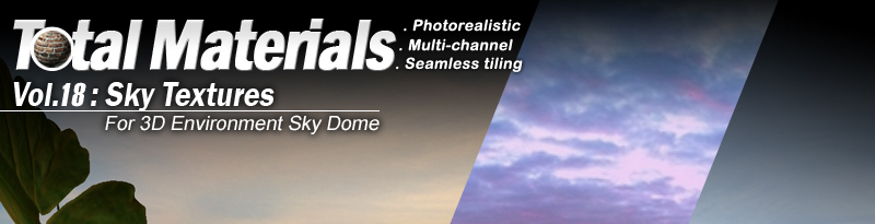 Total Materials-Vol.18: Sky Textures