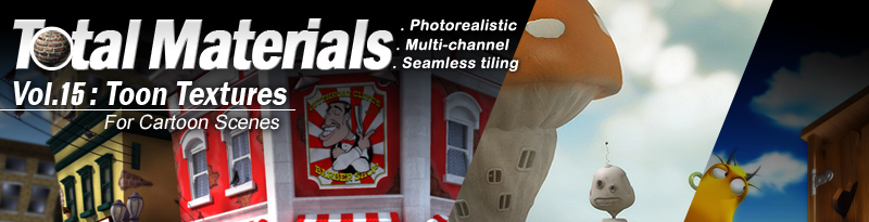 Total Materials-Vol.15: Toon Textures