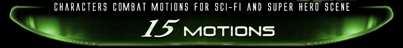 Action movie motions for your 3D animation â€“Sword Combat