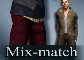 iClone Content Pack: G5 CloneCloth for Chuck