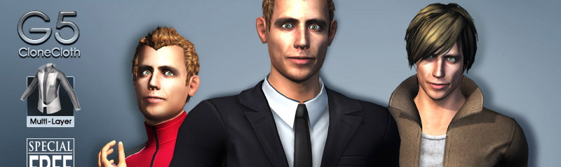 iClone Content Pack: G5 CloneCloth for Chuck