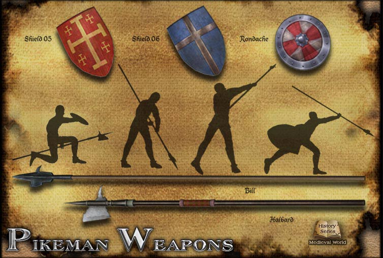 Pikeman Weapons