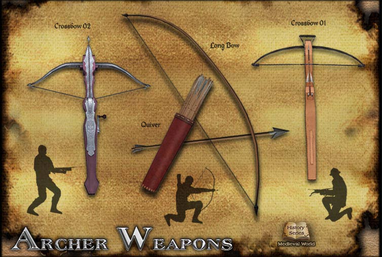 Medieval Weapons Longbow