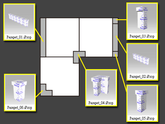 How to Combine Rooftop Props