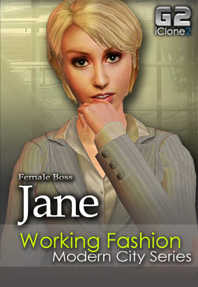 iClone G2 Character_Female Boss Jane