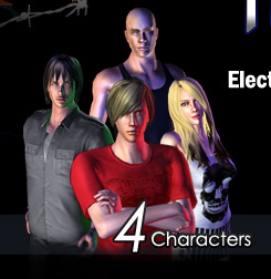 iClone-Rock Band-The Band Set