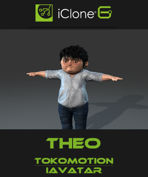 Theo - Single CC Morph Bundle - Character Creator/Combo (Single PID ...