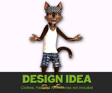 Sammy - Single CC Morph Bundle - Character Creator/Combo (Single PID ...
