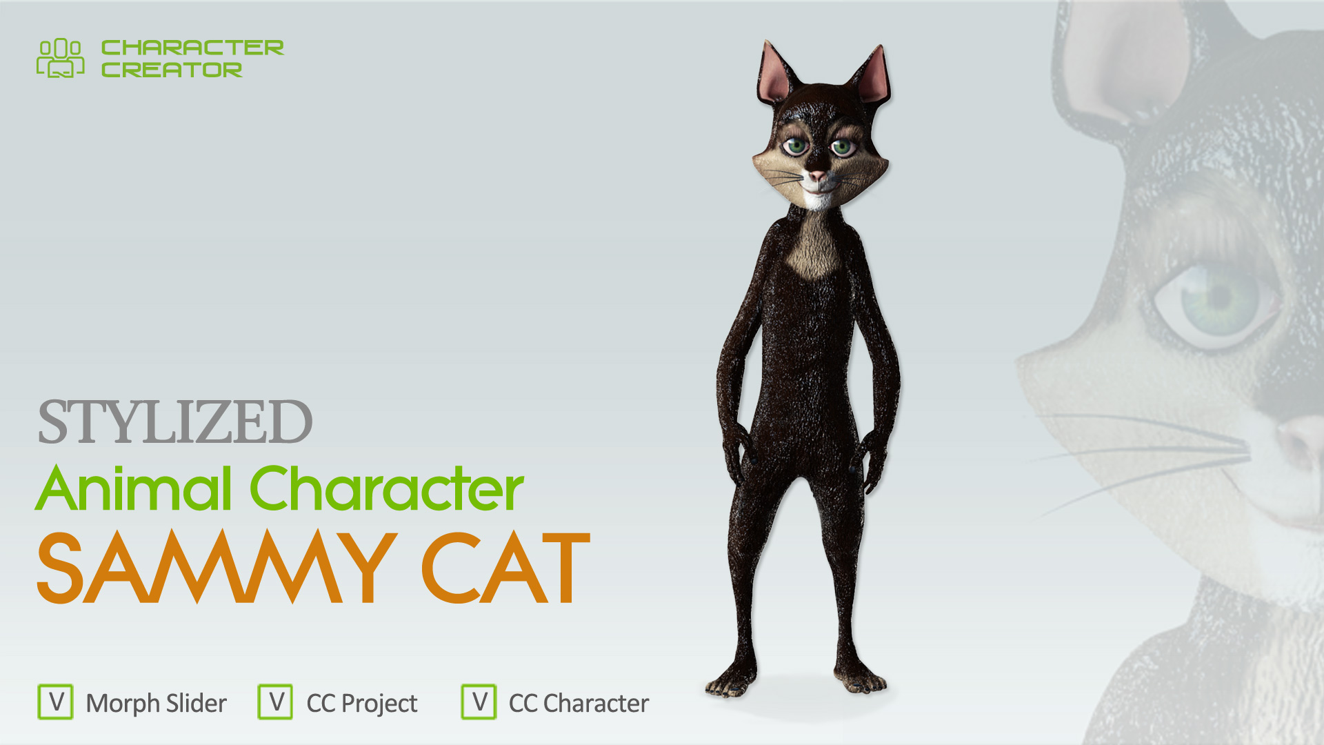 Sammy - Single CC Morph Bundle - Character Creator/Combo (Single PID ...