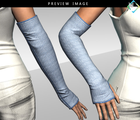 Arm Warmers Texture Pack vol. 1 - Character Creator/Outfit - Reallusion ...