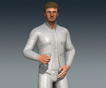 PRCC Male SciFi Outfit Bases - Character Creator/Outfit - Reallusion ...