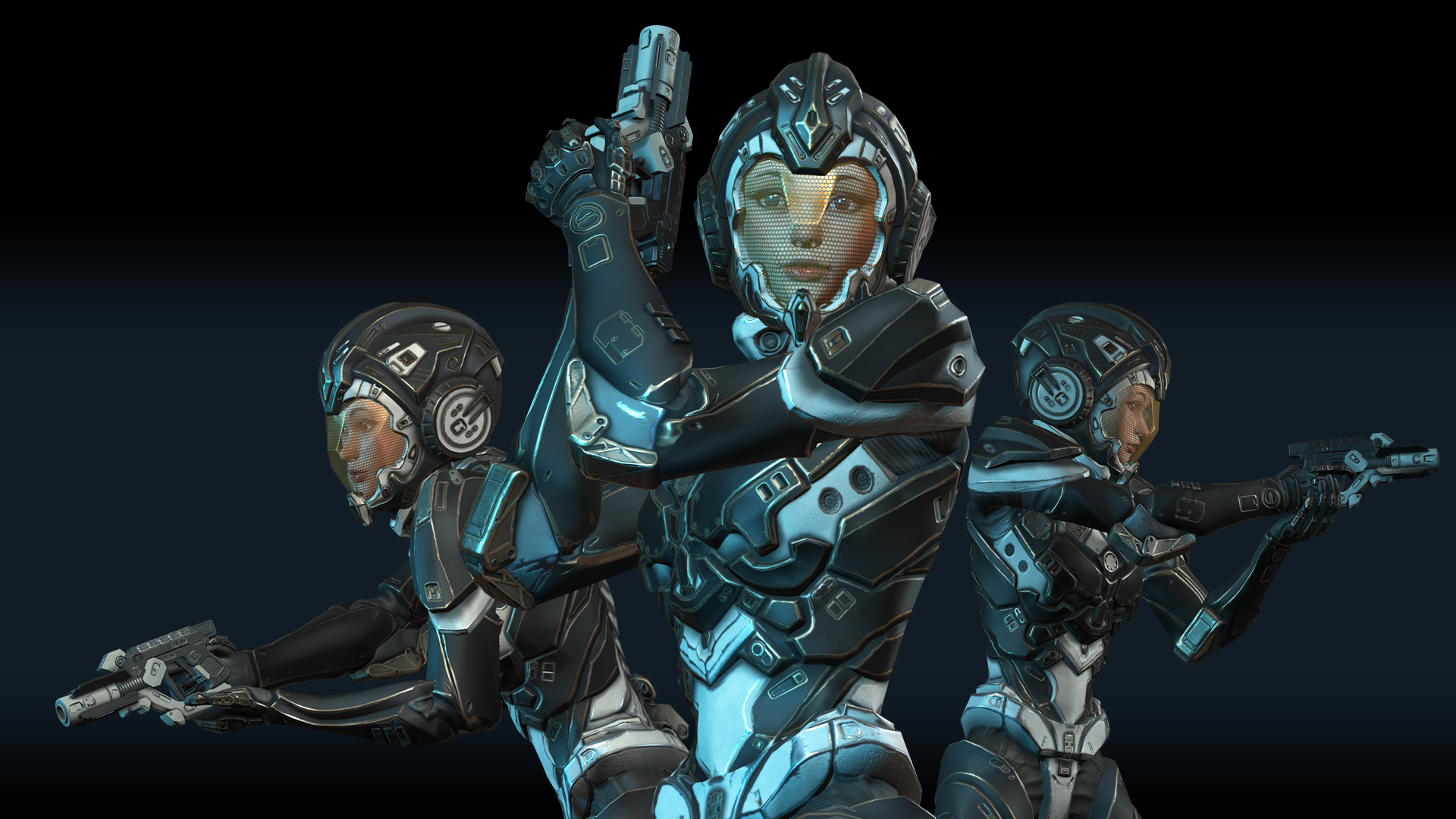 Armored Ranger - Rina - Character Creator/Outfit - Reallusion Content Store