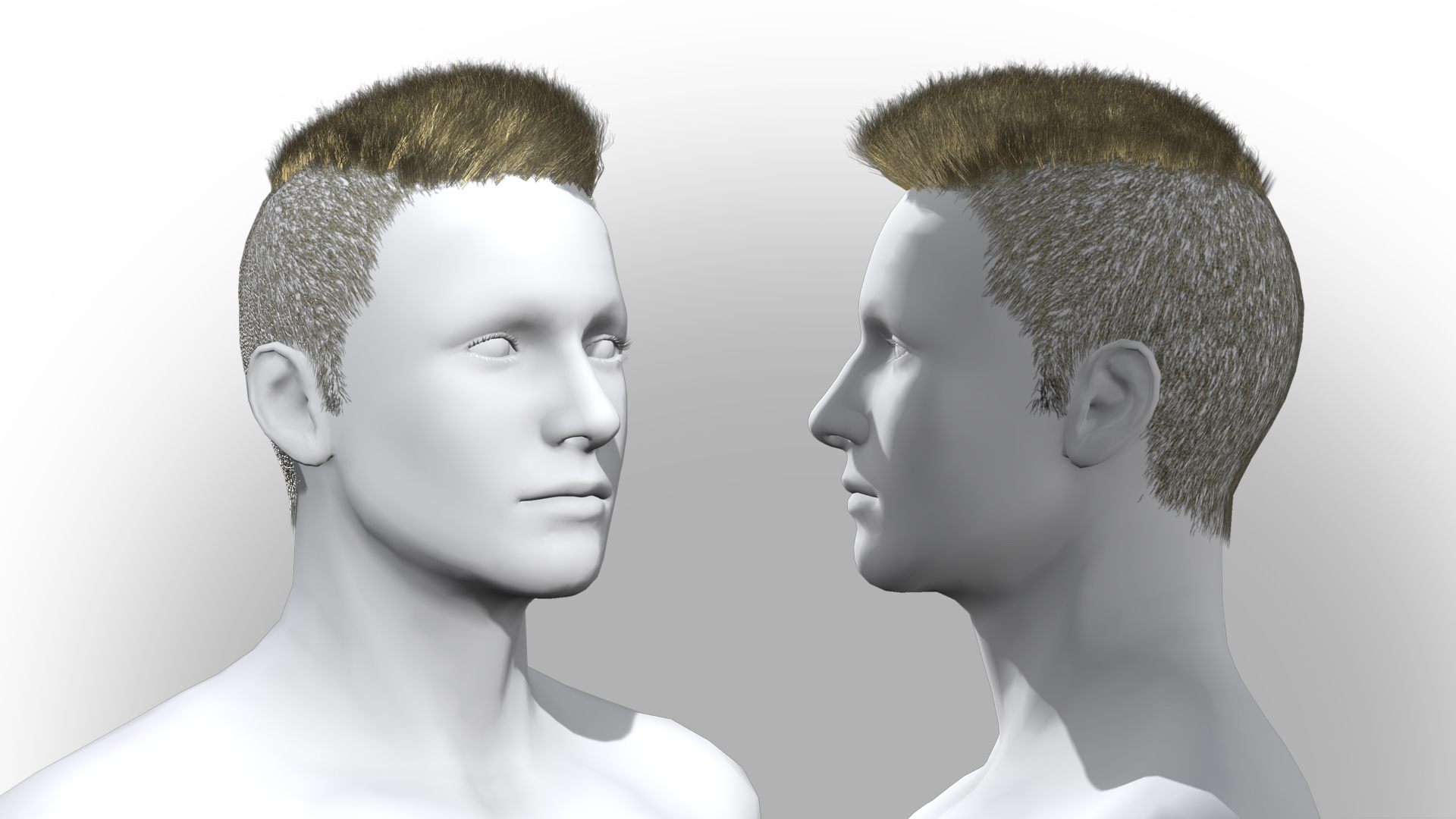 Male Hair for Life 04 - Character Creator/Hair - Reallusion Content Store