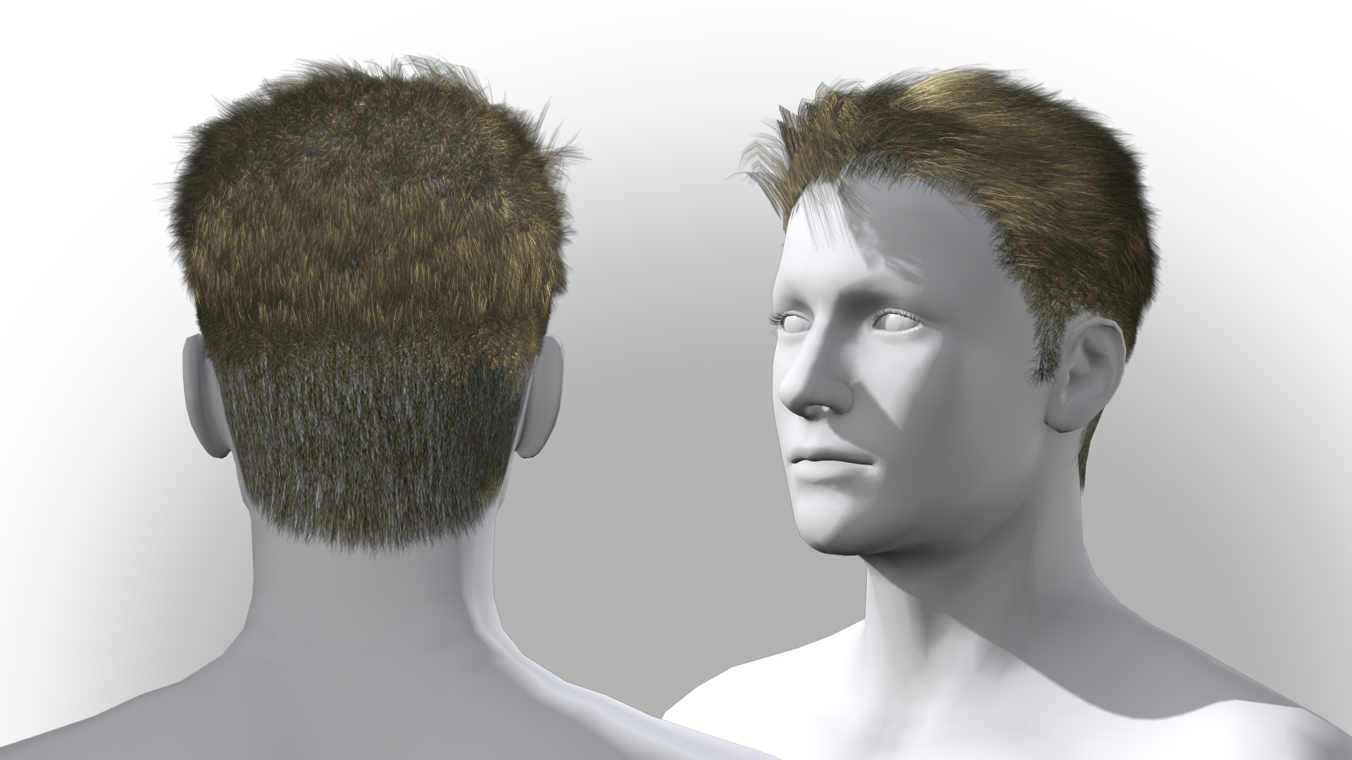 Male Hair for Life 03 - Character Creator/Hair - Reallusion Content Store