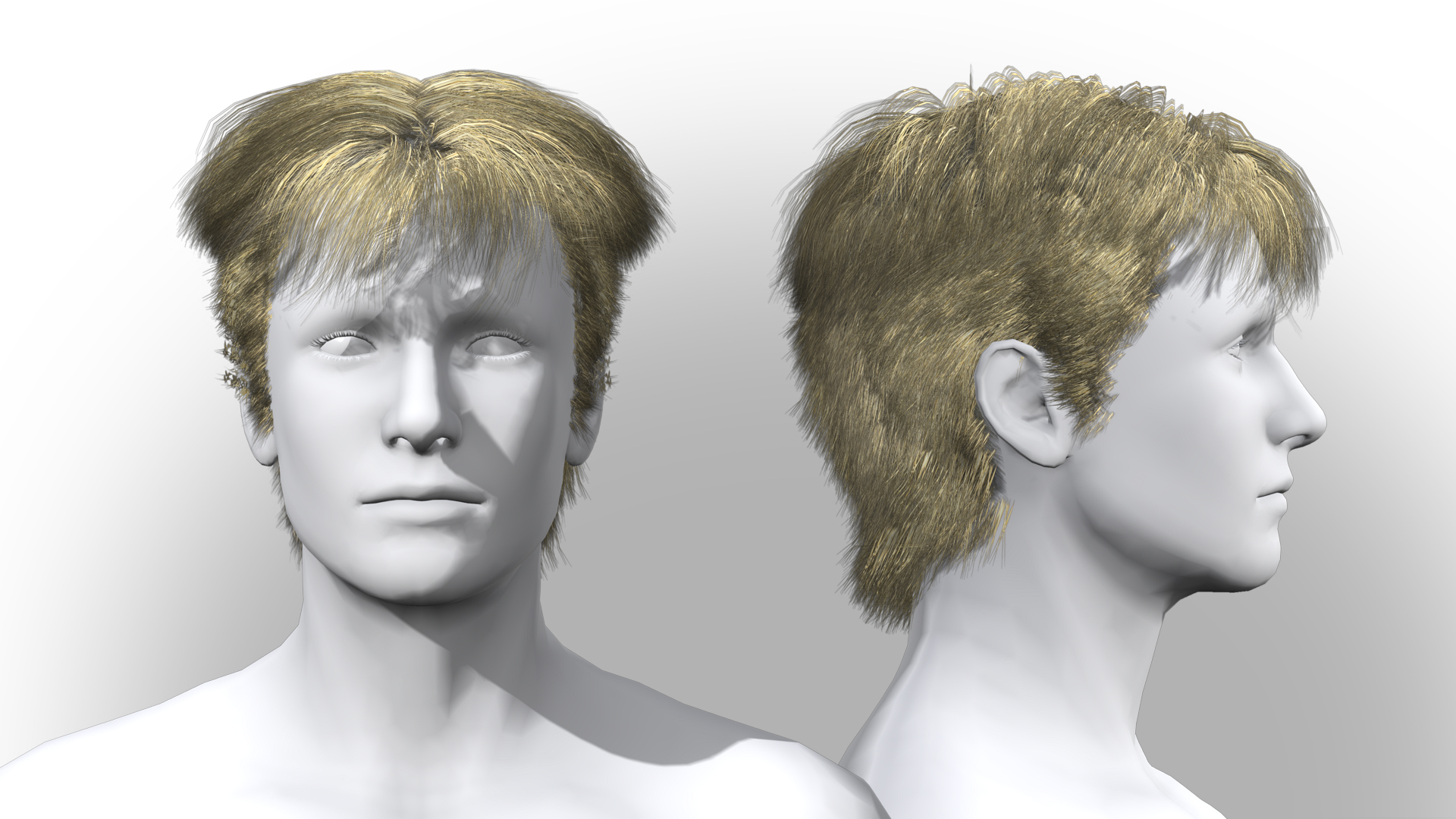 Male Hair for Life 02 - Character Creator/Hair - Reallusion Content Store