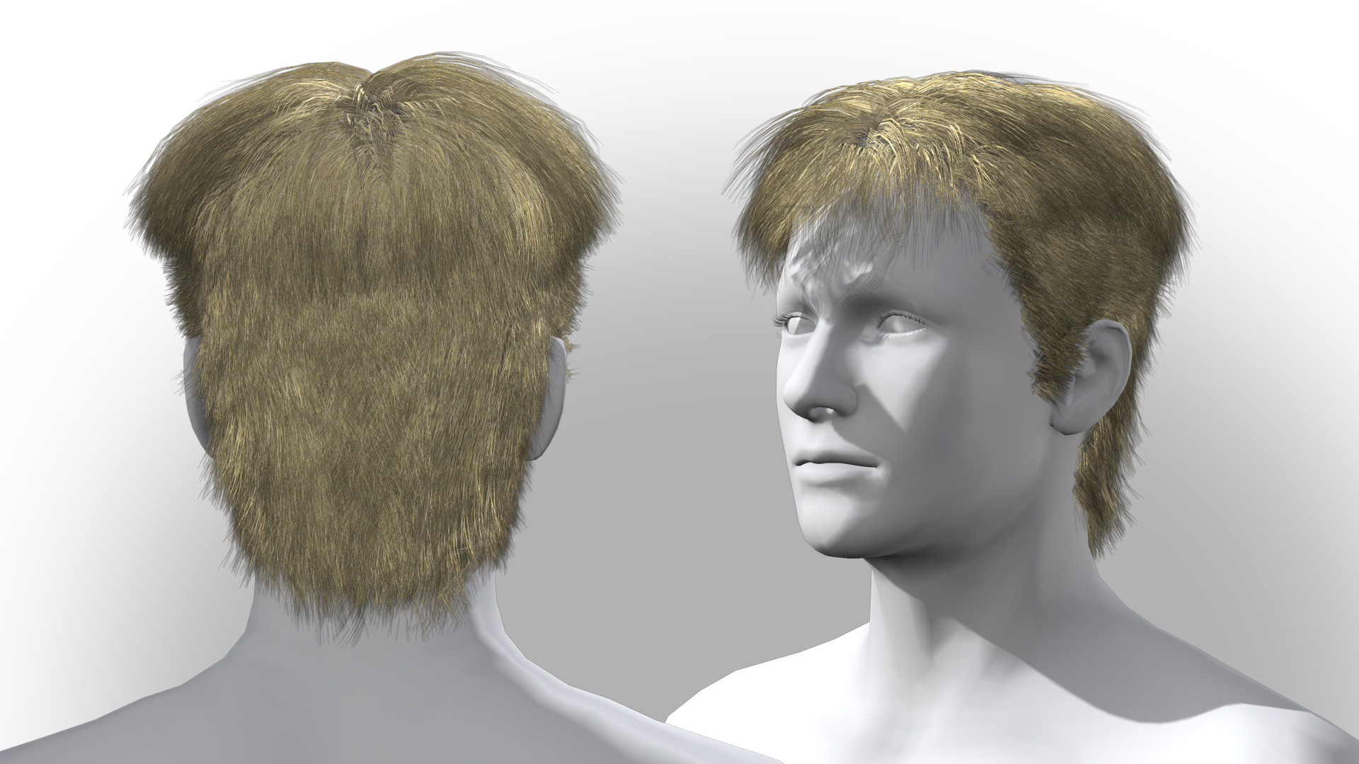 Male Hair for Life 02 - Character Creator/Hair - Reallusion Content Store