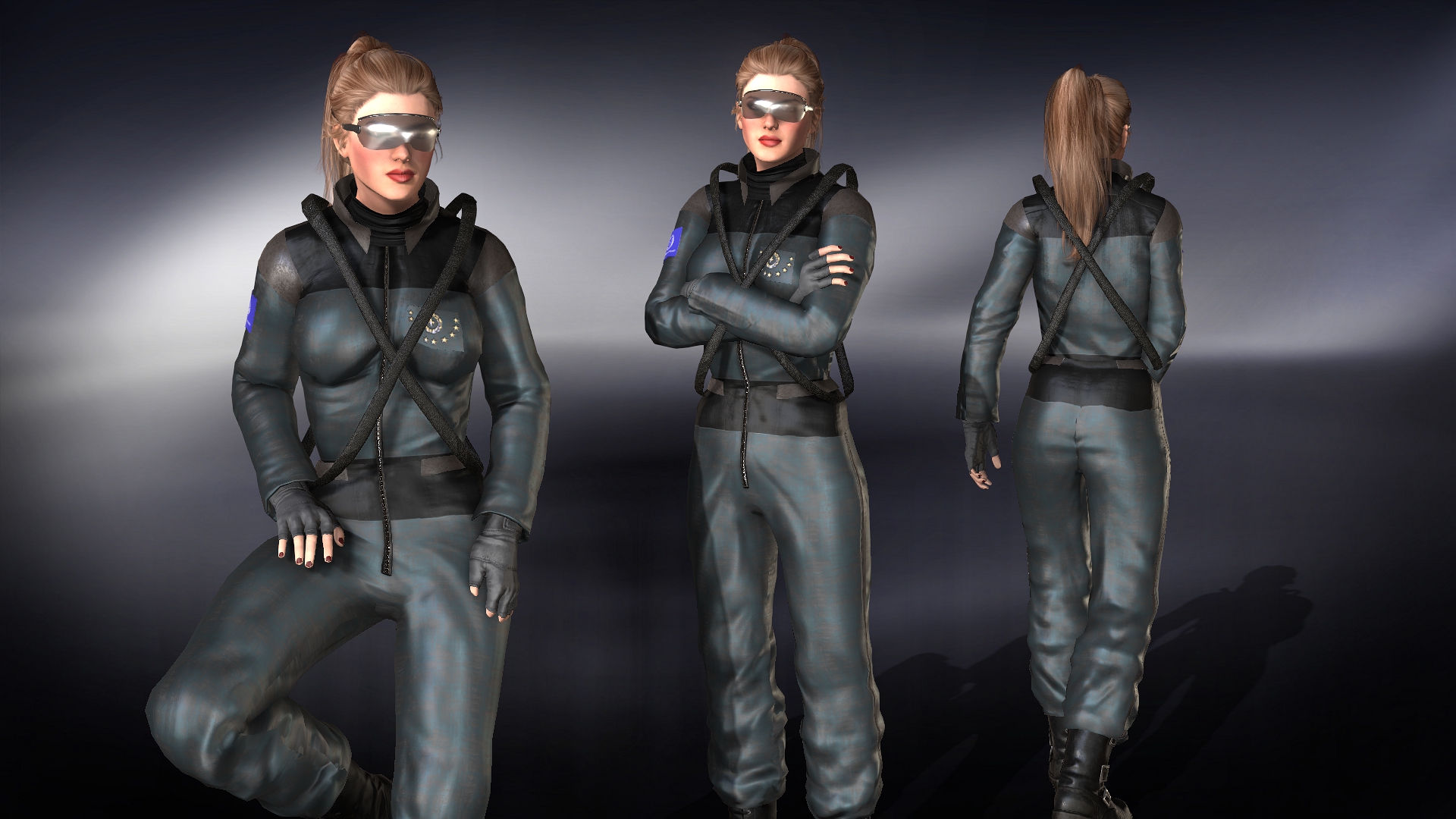 Sci-Fi Jumpsuits - Character Creator/Outfit - Reallusion Content Store