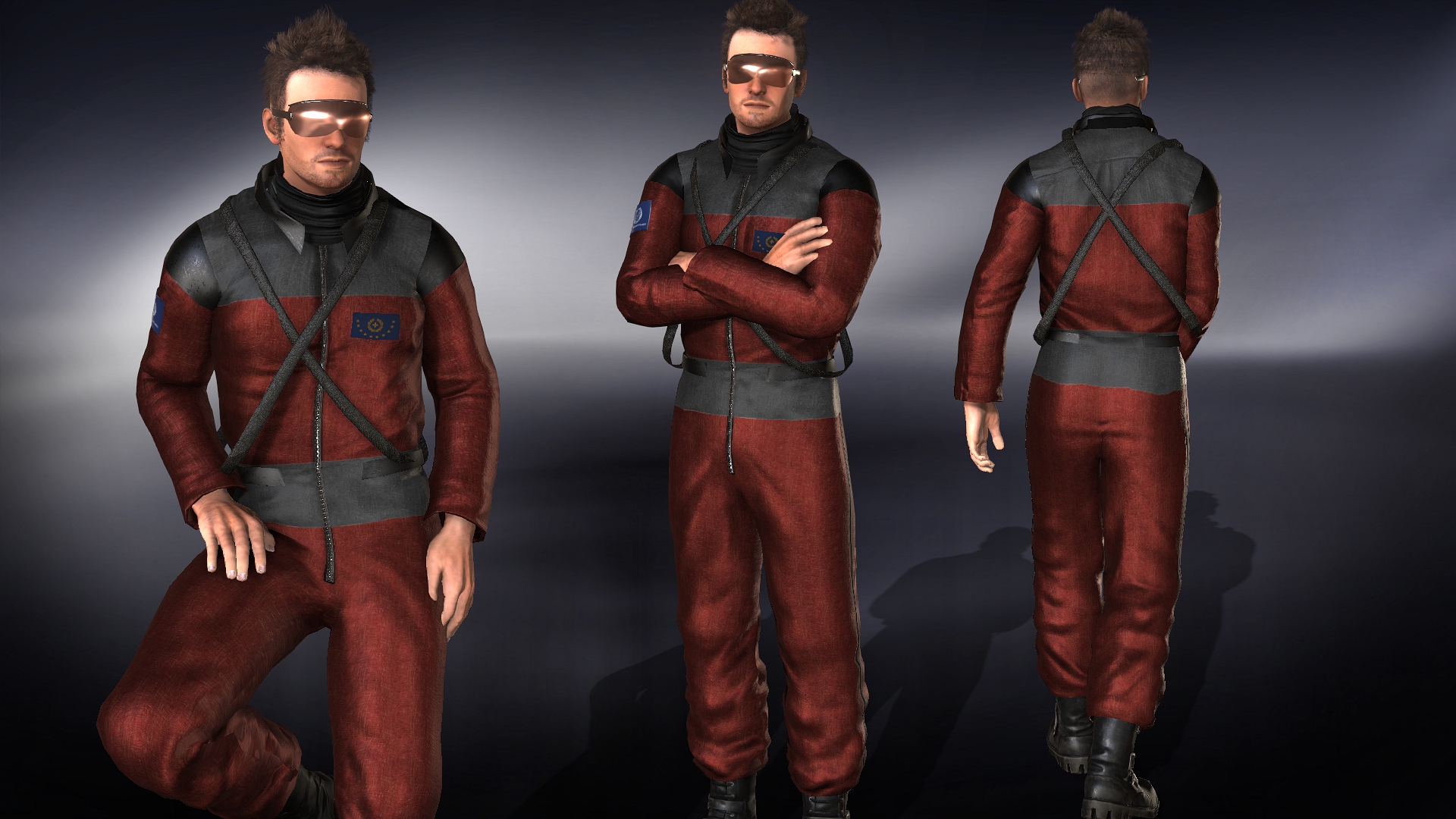 Sci-Fi Jumpsuits - Character Creator/Outfit - Reallusion Content Store