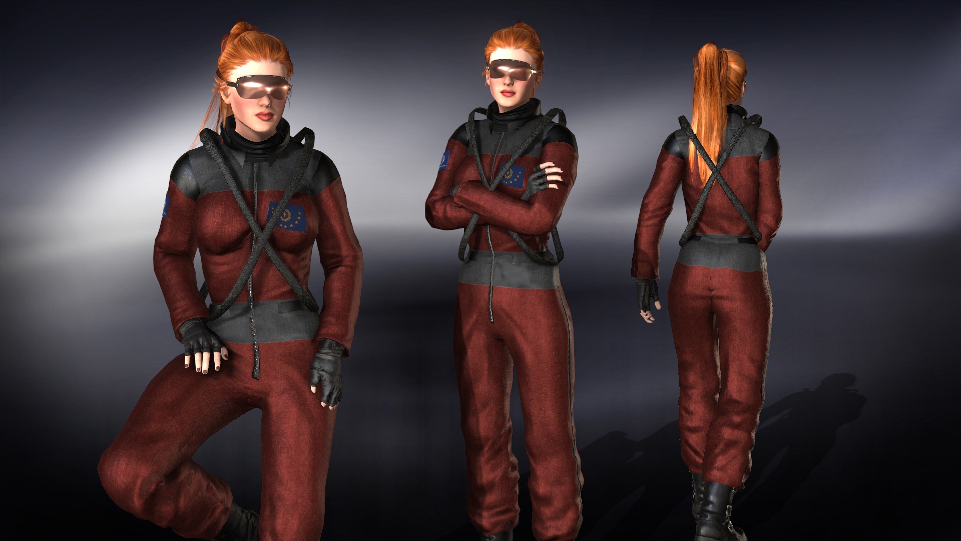 Sci-Fi Jumpsuits - Character Creator/Outfit - Reallusion Content Store