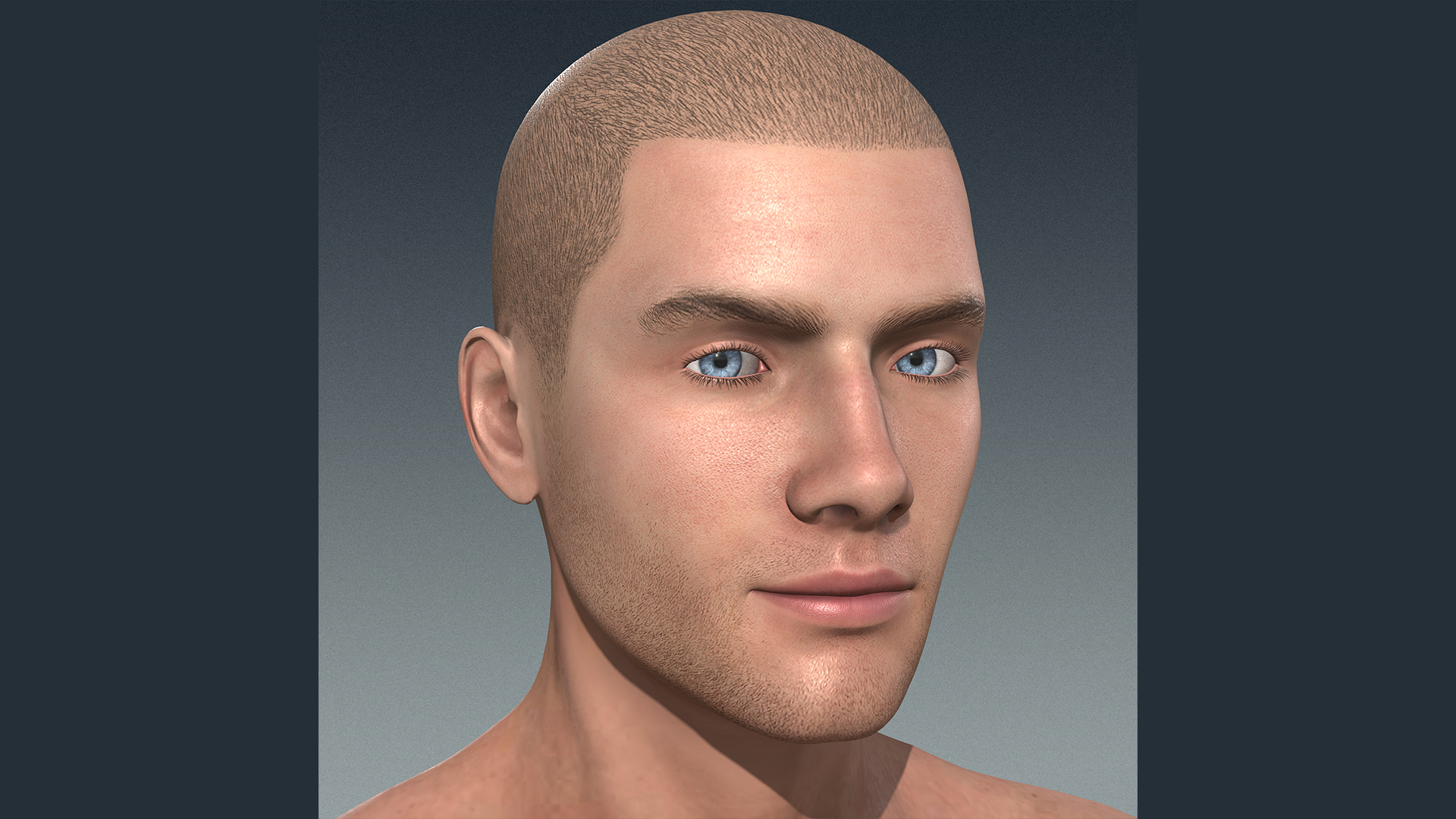 PRCC Male Head Ray - Character Creator/Combo (Single PID) - Reallusion ...