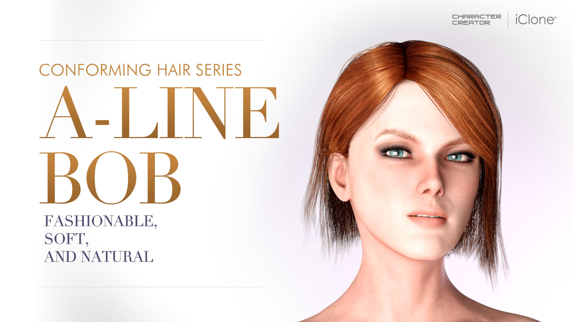 A-Line Bob - Character Creator/Hair - Reallusion Content Store