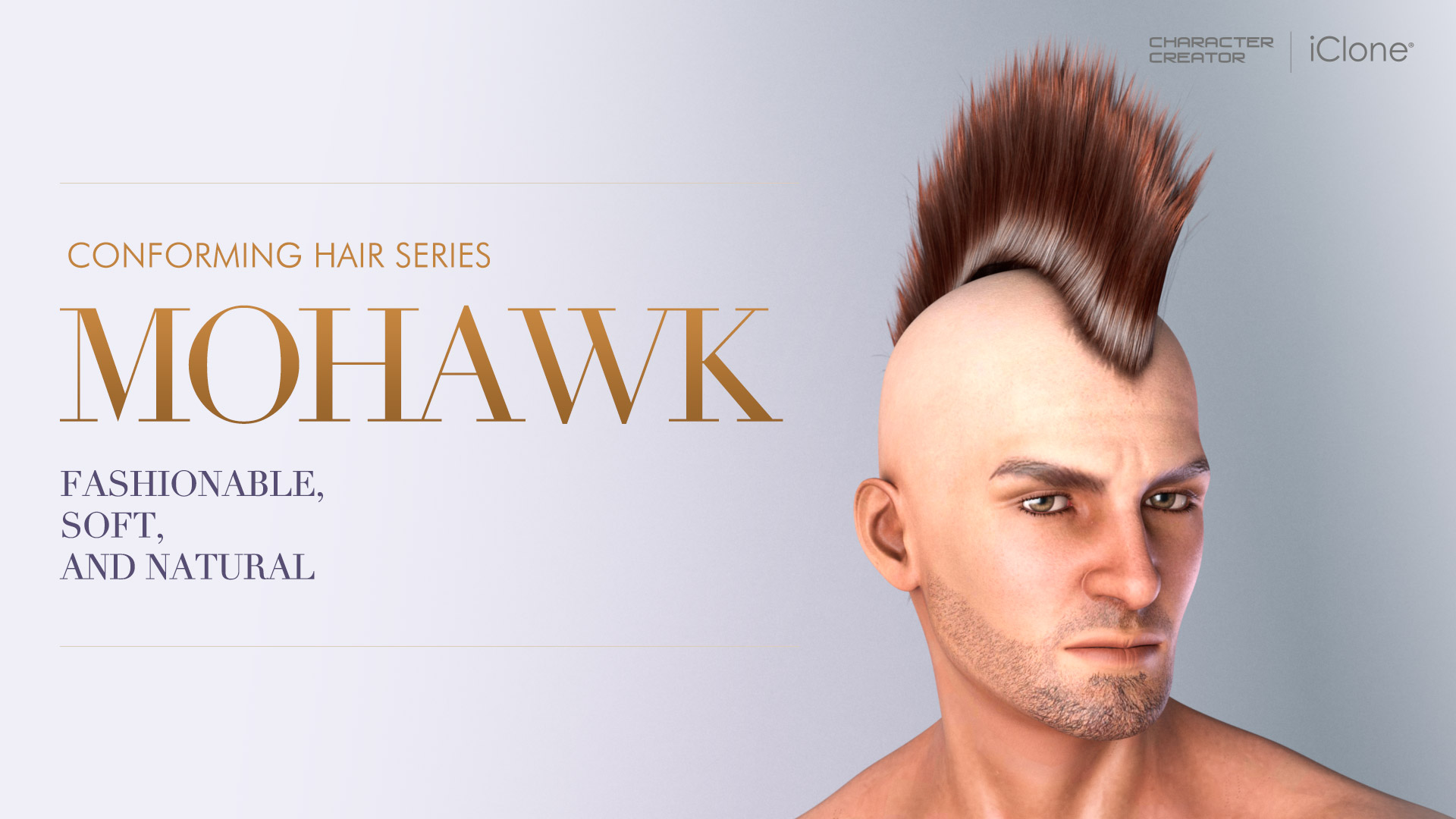 Mohawk - Character Creator/Hair - Reallusion Content Store