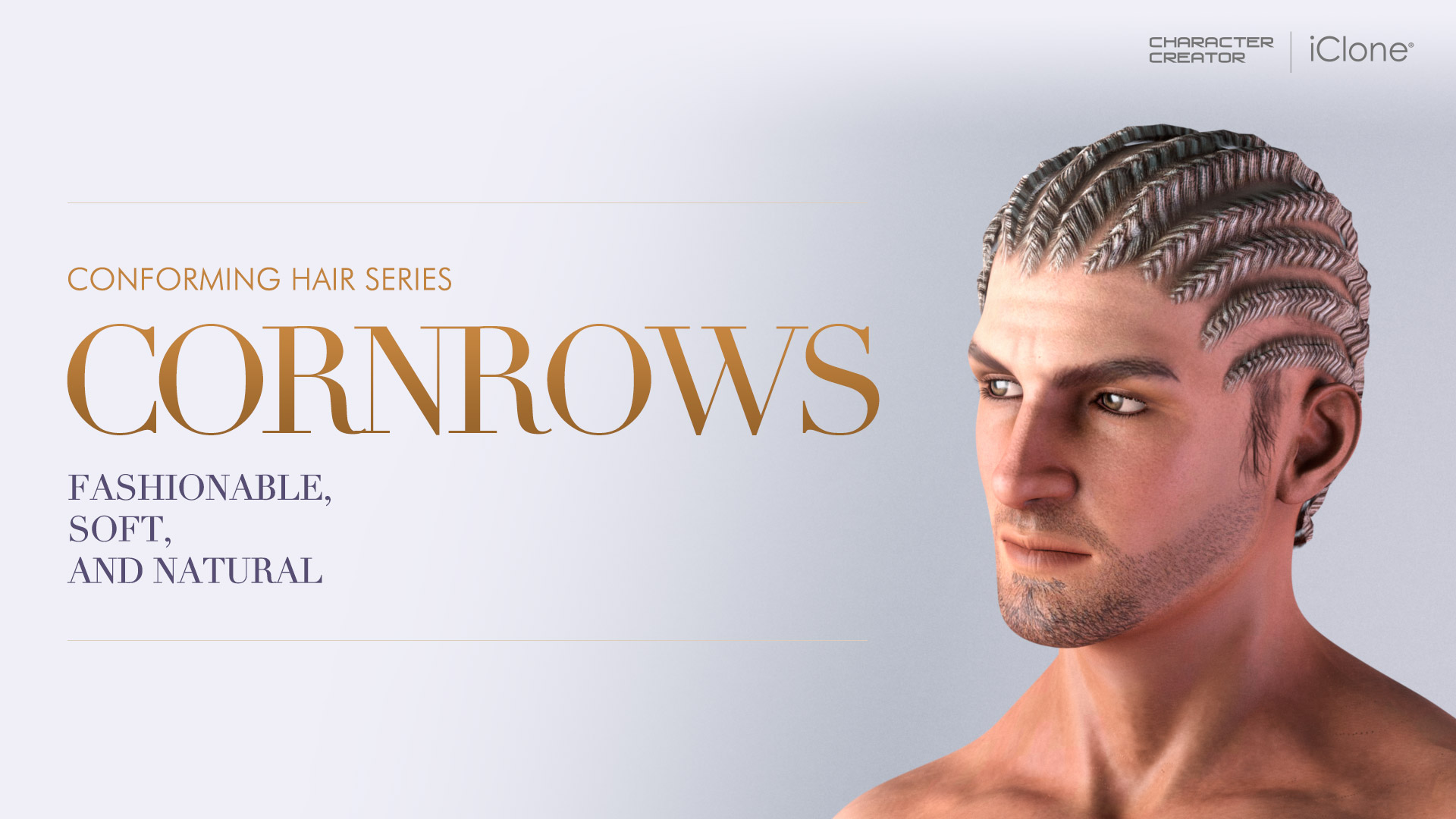 Cornrows - Character Creator/Hair - Reallusion Content Store