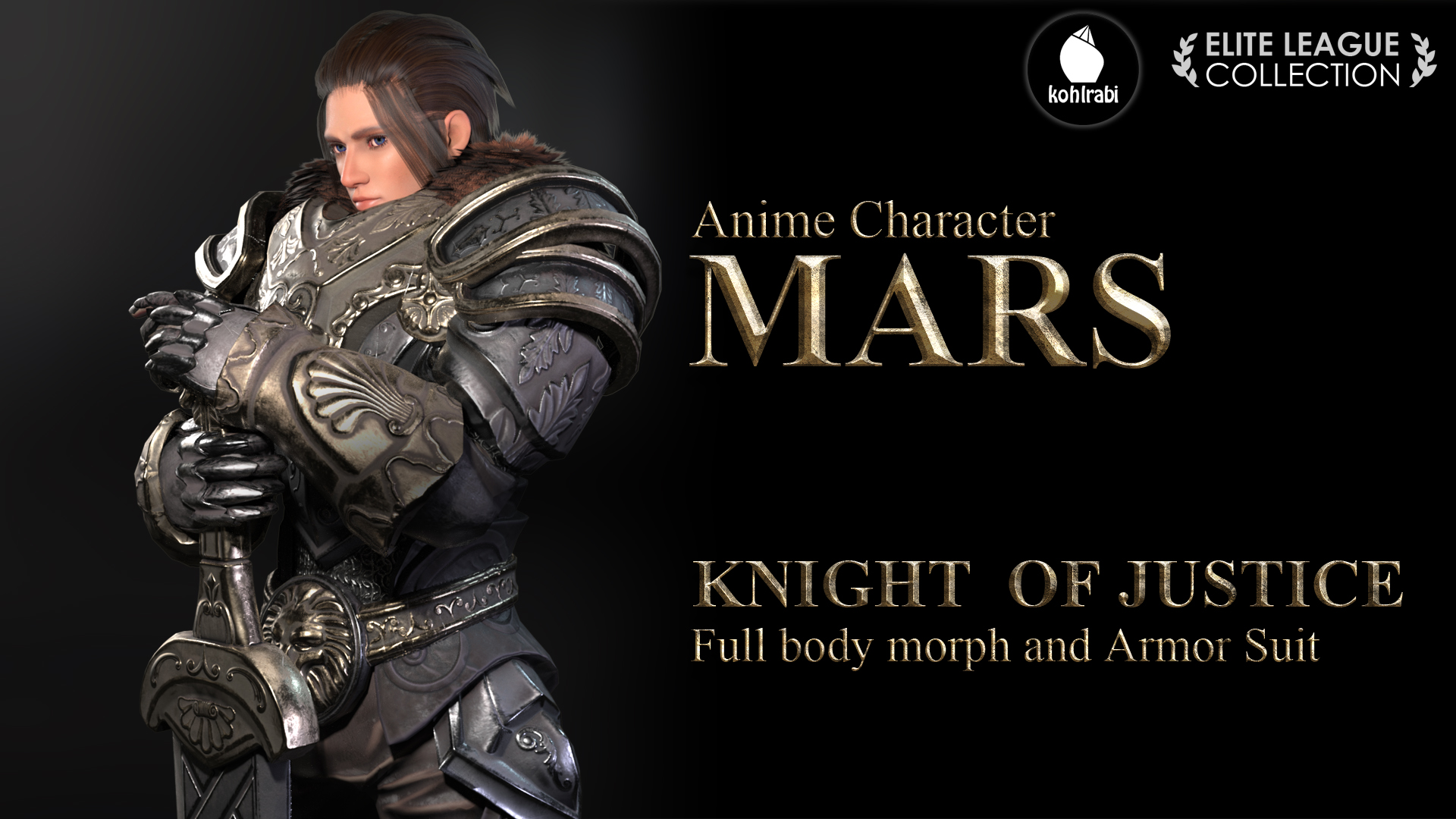 Knight of Justice - Mars - Character Creator/Outfit - Reallusion ...