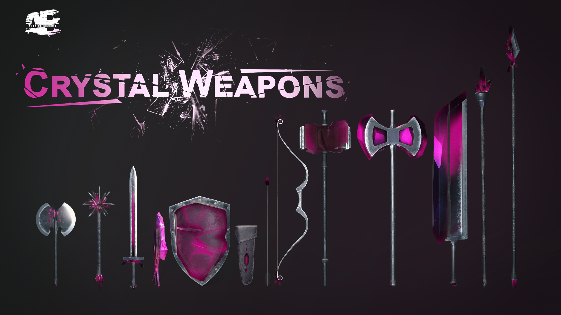 Crystal Weapons - Character Creator/Accessory - Reallusion Content Store